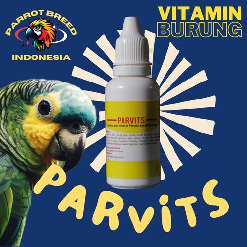 Jual PARVITS vitamin burung - Kab. Tangerang - Parrot Breed Indonesia ...
