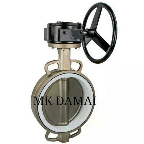 Jual Butterfly valve gear Tozen stainless 3"(DN80) TOZEN Gear Operated ...