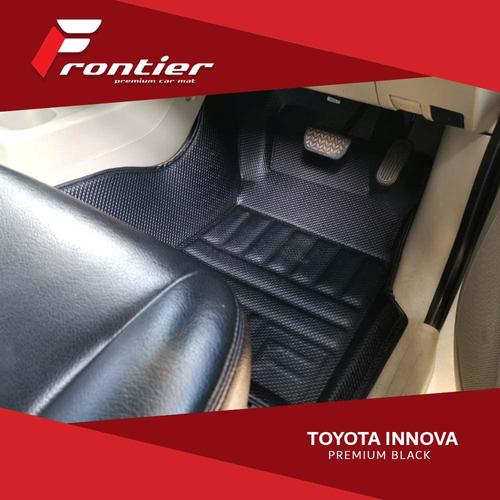 Promo Karpet Mobil Frontier Untuk Toyota Innova Type Premium Black 2 row - Black, A/T Cicil 0% ...