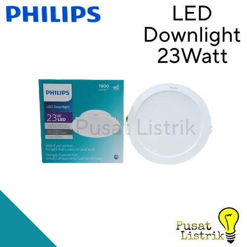 Jual Lampu Downlight LED 23watt Philips Eridani 23w 6500K DL190B ...