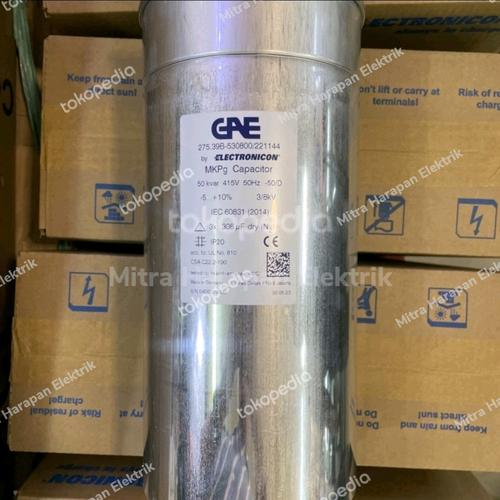 Jual Capasitor GAE 50KVAR MKPG 415V 3phase 50Hz - Jakarta Barat - Mitra ...