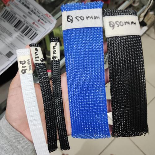 Jual snake skin pet braided sleeve sleeving cable black nylon 10mm 10 ...