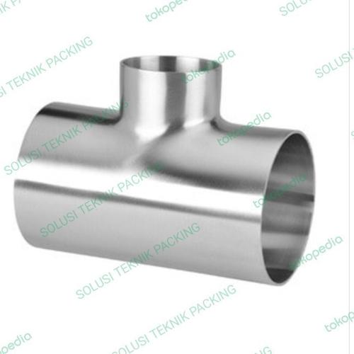 Jual Tee Reducer Sanitary SS316L 21/2" x 2" inch /FOODGRADE - Jakarta ...