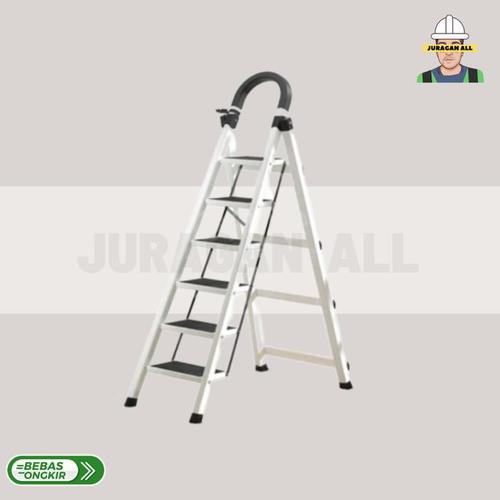 Jual TANGGA LIPAT/TANGGA PORTABLE/TANGGA LIPAT BESI ALUMUNIUM-6 STEP ...