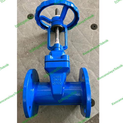 Jual Gate Valve Cast Iron Jis 10k 2 1/2" inch DN65 Resillient - Jakarta ...