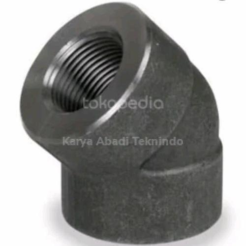 Jual Elbow Besi 45° derajat Class 3000 drat 1/4" inch - Jakarta Barat - Karya Abadi Teknindo ...