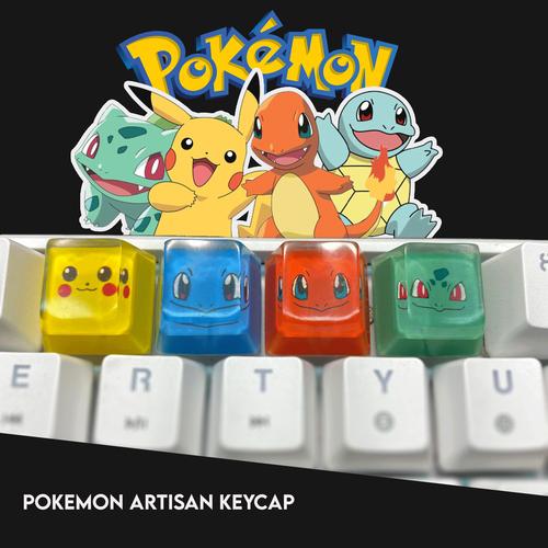 Jual Pokemon Resin Artisan Keycap OEM Profile Cherry Mx Mechanical ...