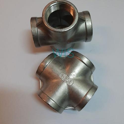 Jual Cross tee Stainless SS 304 3/4" inch class 150 SS304 - Jakarta ...