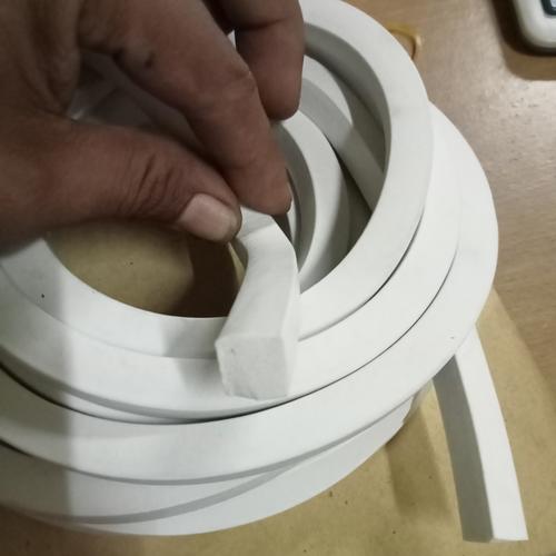 Jual sponge rubber kotak putih 20mm x 20mm ( Lis sponge silikon ...