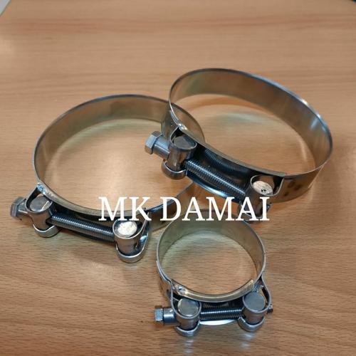 Jual Clamp hose SS304 ukuran 4"inch / Klem selang stainless steel ...