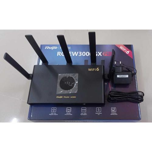 Jual Ruijie RG-EW3000GX PRO WiFi 6 Dual Band Gigabit Gaming Router ...