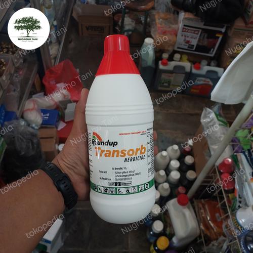 Jual HERBISIDA ROUNDUP TRANSORB 1 LITER KALIUM GLIFOSAT 440 PENGENDALI ...