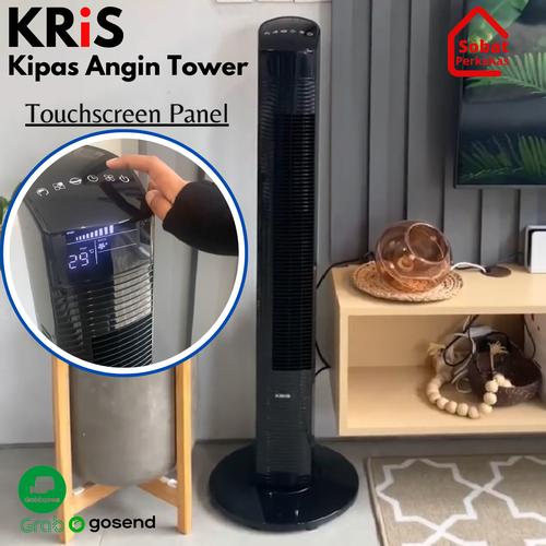 Promo Kipas Angin Tower Fan Kris Remote 45 Watt - Kipas Angin Berdiri Hitam - Kota Tangerang ...