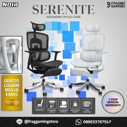 Jual Noir Neo C3 Serenite Ergonomic Office Chair Kursi Kantor Gaming ...
