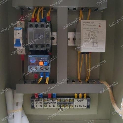 Jual panel pompa submersibel 3hp 1 phase tanki penuh pompa mati auto ...