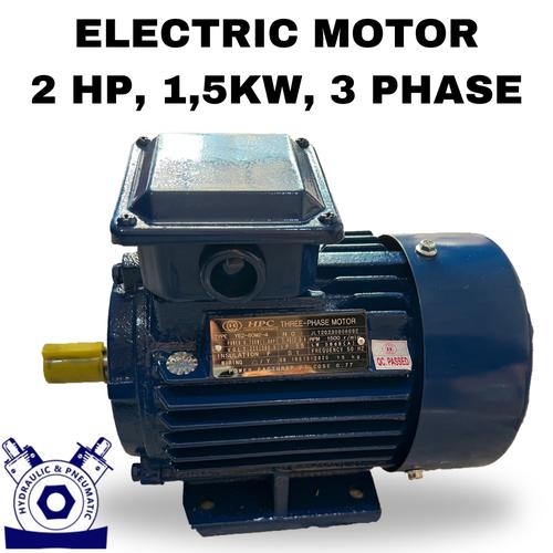 Jual Motor Electric Dinamo Electric 2HP/1.5KW 1500 Rpm 3Phase - Jakarta Barat - HYDRAULIC ...
