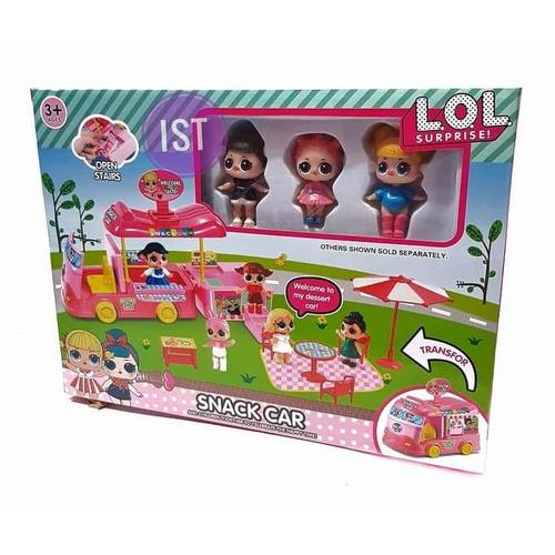Jual LOL SURPRISE TRANSFORMATION CAR SNACK FOOD TRUCK MOBIL KEDAI ...