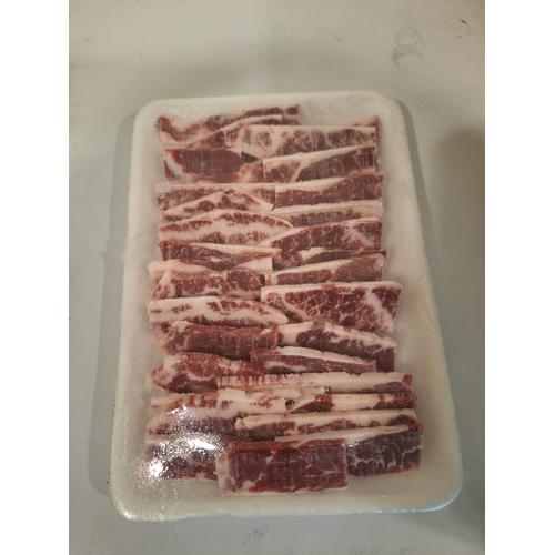 Promo AUS Wagyu Karubi Plate MB 6-9 Cut Yakiniku 250gr / Misuji /Rosu ...