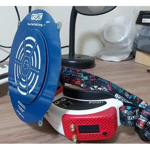 Jual Universal Triple feed 150mm antenna Mount Geprc Triple Feed Patch - Fatshark - Kab ...