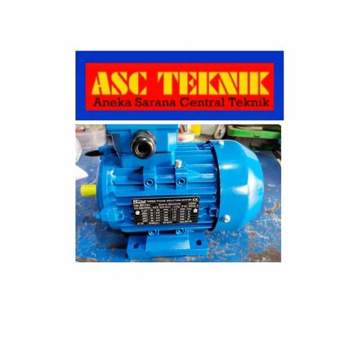 Jual Dinamo Elektrik Motor Bonzer 4P 0.75KW 1HP 3Phase B3 Foot Mounted ...