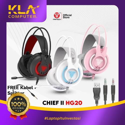 Jual Fantech CHIEF II HG20 RGB Gaming Headset - Hitam - Kota Semarang - KLA Computer | Tokopedia