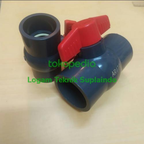 Jual Ball Valve PVC Socket / Ball Valve Compact Socket 3 Inch - Jakarta ...