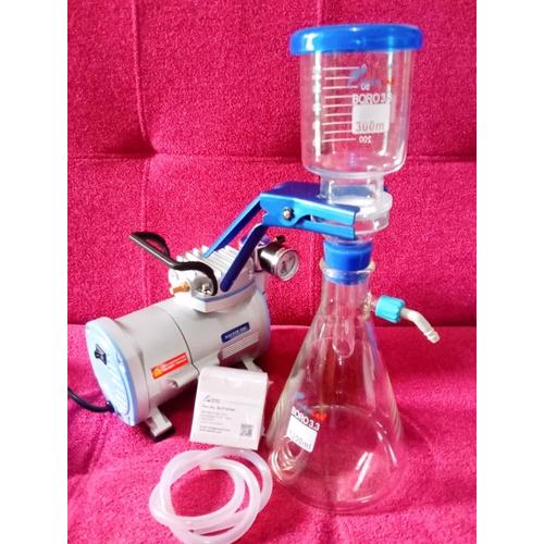Jual Set 3 IN 1 Glass Filtration Vacuum Pump Rocker dan Membrane Filter ...