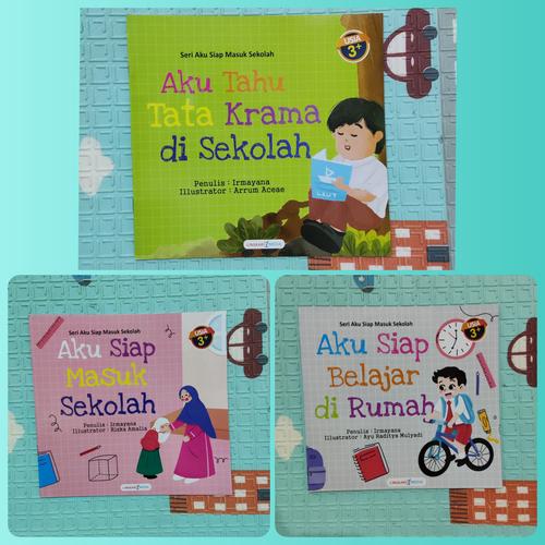 Jual Paket 3 Buku Cerita Anak Bergambar Aku Siap Masuk Sekolah Full ...