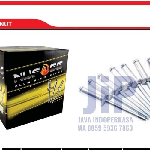 Jual paku rivet ukuran 4.0 x 11 mm ( harga per box 1000 pcs ) rivet nut ...