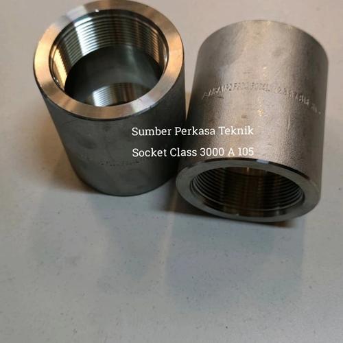 Jual Socket / Coupling A 105 Class 3000 Drat 1/2" inch - Jakarta Barat ...
