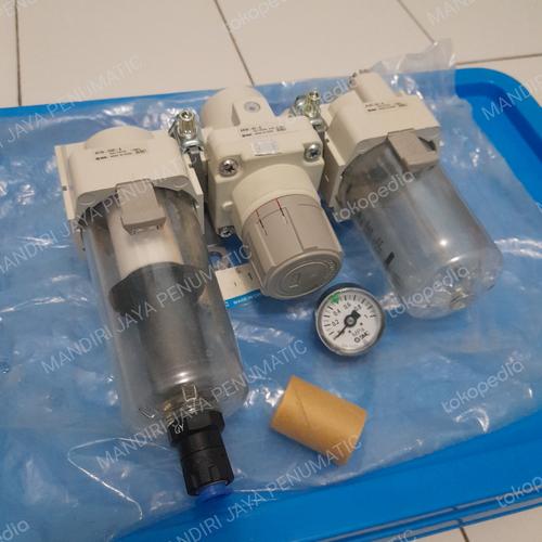 Jual air filter regulator combination SMC AC40-04-A (AUTO DRAIN ...