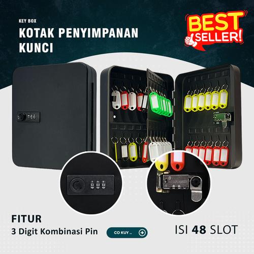Jual Wall Key Box Key Password Kotak Kunci Dinding ANTI KARAT ANTI ...