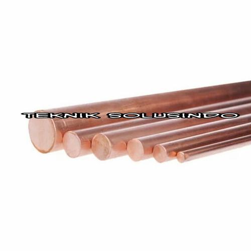 Jual stik rod grounding tembaga/as tembaga/tembaga bulat 5/8 inch x 1 ...