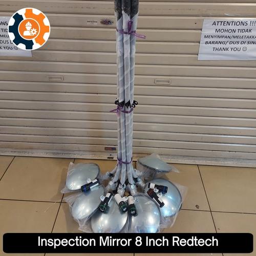 Jual Inspection Mirror Redtech 10 Inch / Detector Kaca Deteksi Bom ...
