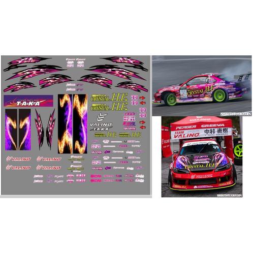 Jual Sticker Decal Mini RC Drift Livery Nstyle PSTaka 1/28 1/24 1/10 ...