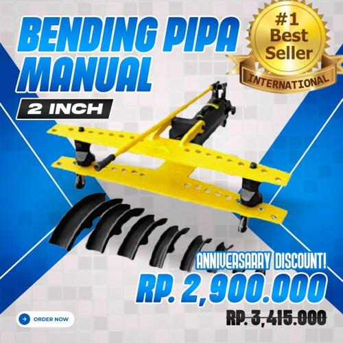 Jual BENDING PIPA MANUAL/MESIN PEMBENGKOK PIPA HIDROLIK MANUAL 2 INCH ...