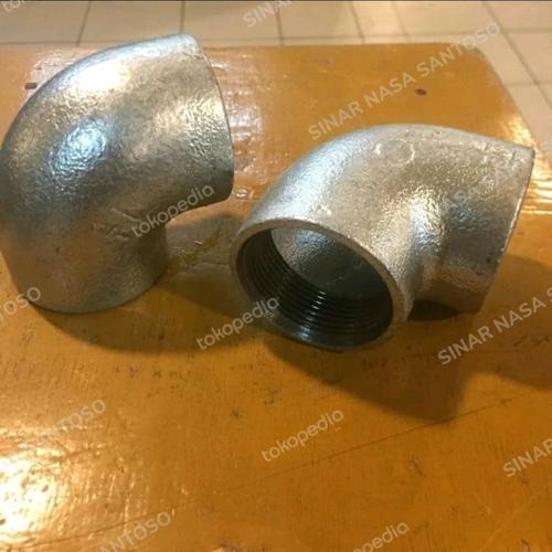 Jual Knee Elbow Besi Galvanis / Cs 90 Derajat drat 3" inch - Jakarta Barat - SINAR NASA SANTOSO ...