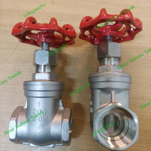 Jual Gate Valve Stainless 2" Inch SS316 / Gate Valve 2" Inch SS316 ...