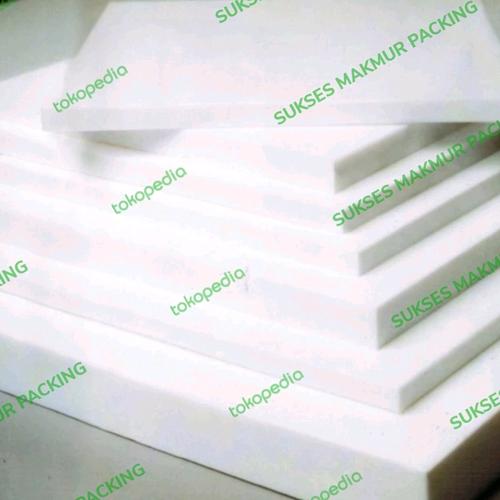 Jual ptfe teflon Sheet lembaran ukuran custom tebal 12mm - 10cm x 10cm - Jakarta Barat - sukses ...