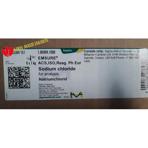 Jual SODIUM CHLORIDE FOR ANALYSIS 1 Kg - MERCK 1.06404.1000 - Jakarta ...