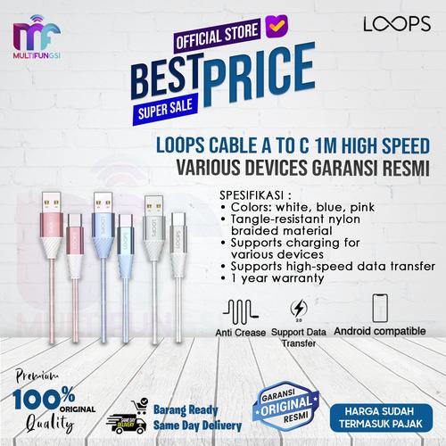 Jual Loops Cable A to C 1M High Speed Various Devices Garansi Resmi ...