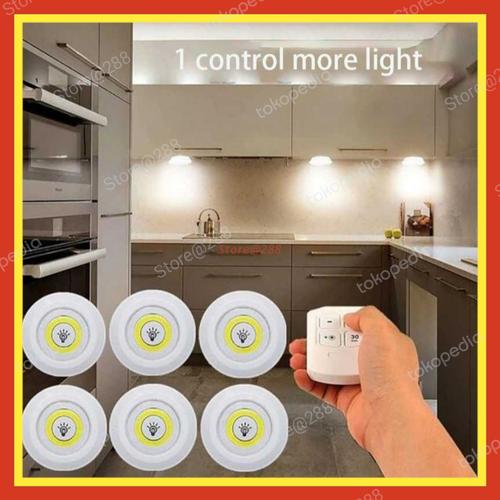 Jual Lampu Mini Led Tempel Kabinet Lemari Wardrobe Multifungsi Lampu ...
