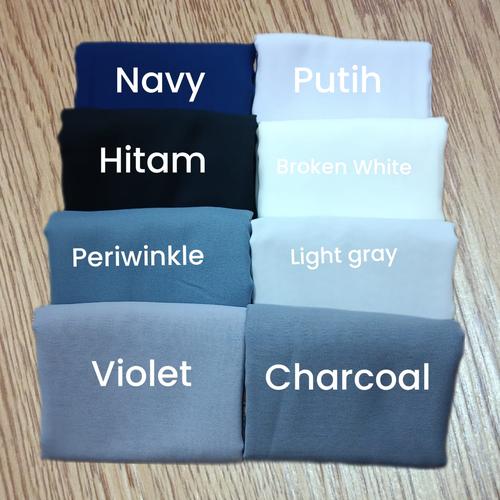 Jual hijab segi empat polos - RUBARB PURPLE - Kota Bekasi - bajubranded ...