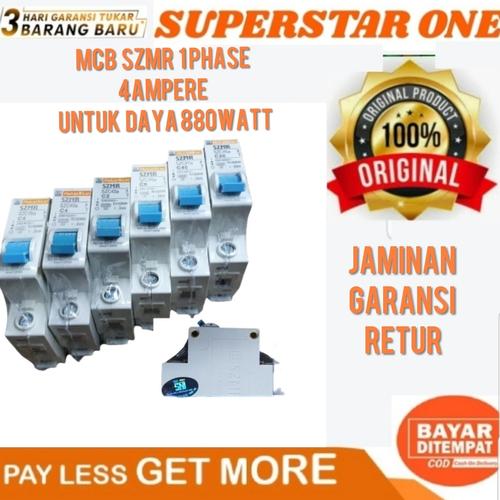 Jual mcb szmr 1phase 4ampere untuk daya 880watt - Kab. Serang ...