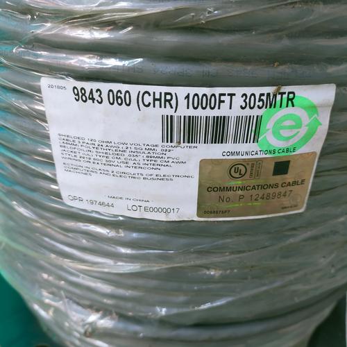 Jual kabel belden 9843 3p 24awg shielded 3 pair 24 awg RS485 1000feet ...