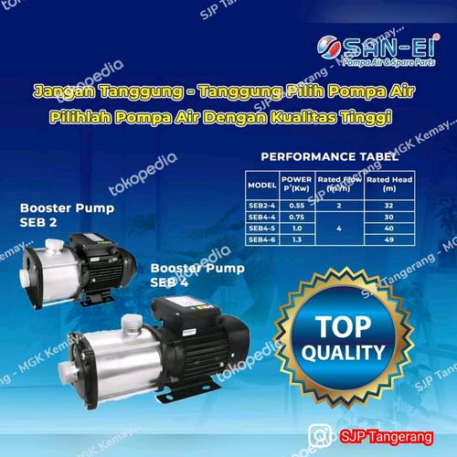 Jual POMPA MULTISTAGE HORIZONTAL CENTRIFUGAL STAINLES SEB 2-4 SAN-EI ...