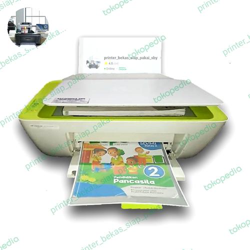 Jual printer foto copy scan warna bekas siap pakai hp ink advantage ...
