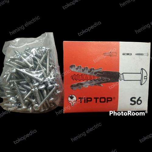 Jual Skrup + fisher s6 fiser / staping + fisher s6 fiser isi 100pcs ...