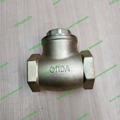 Jual SWING CHECK VALVE KUNINGAN ONDA 1 INCH - Jakarta Barat - seven ...