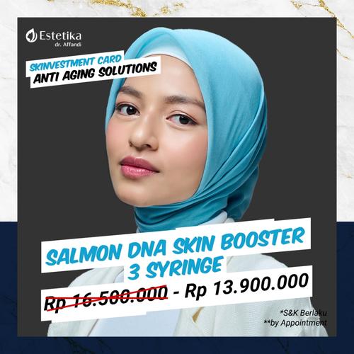 Promo Skinvestment Card Salmon DNA Injection Skin Booster 3 Syringe ...